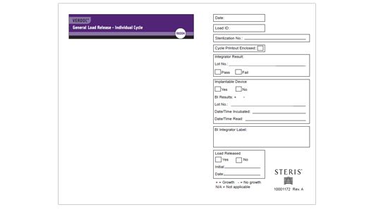 VERDOC Sterilization Record Envelopes | STERIS