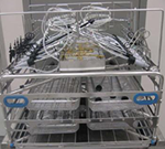 Three Level Washer Rack with Removable MIS Upper Insert | STERIS